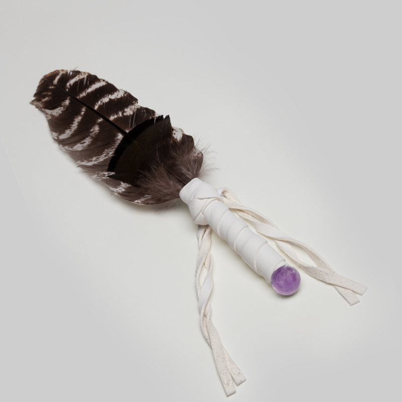 How to Use a Crystal + Feather Wand : Bodhi Tree
