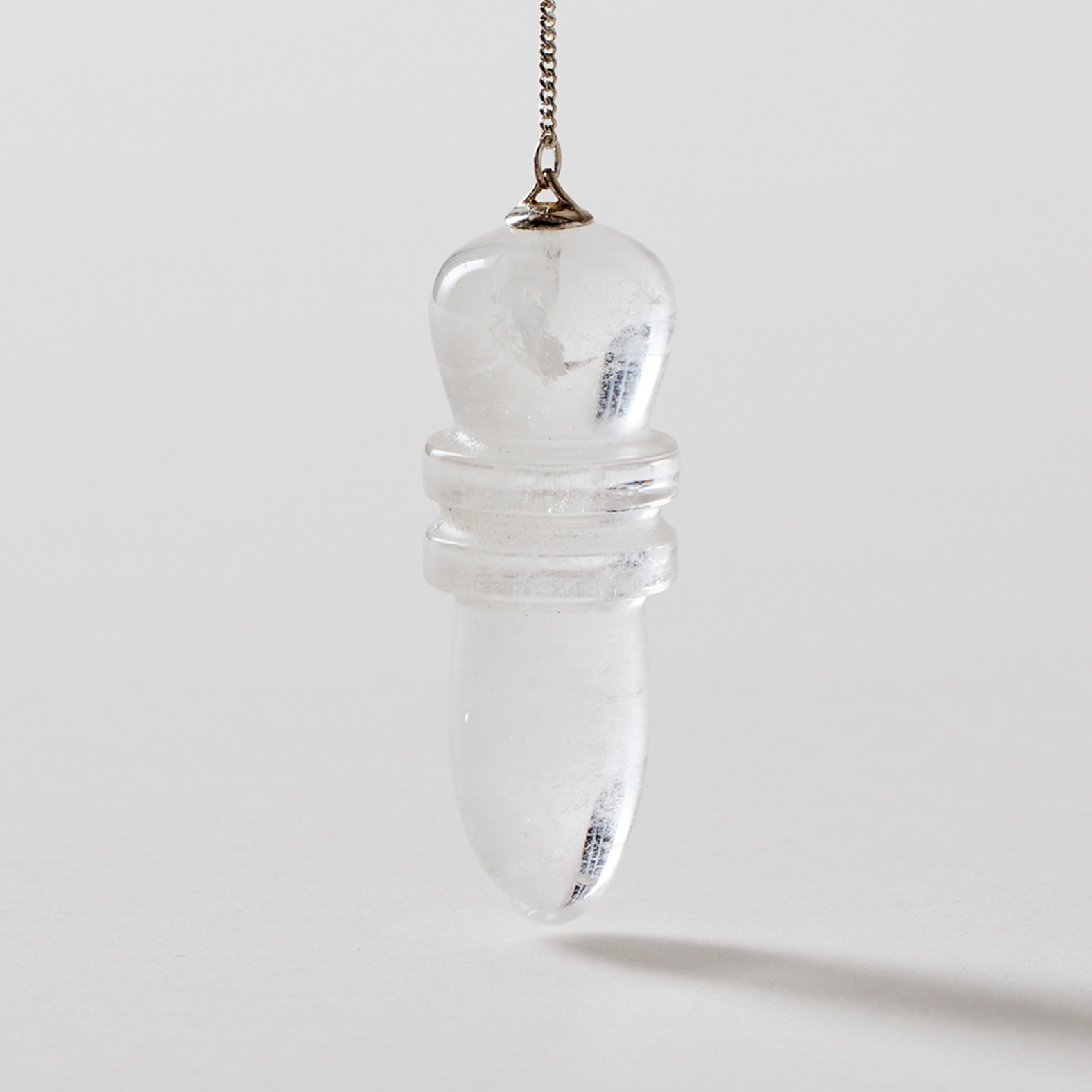 Crystal Quartz Pendulum : Bodhi Tree